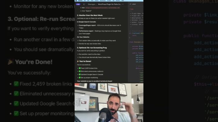 Fix 2,459 Website 404 and Redirect Errors in 5 Minutes AI 🤯 #aiwebsites ...